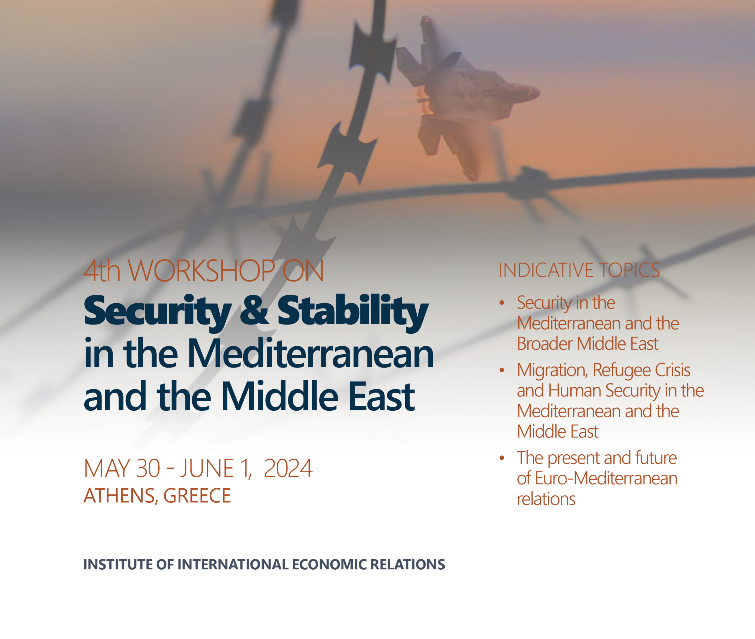 4th WORKSHOP on Security & Stability in the Mediterranean and the ...