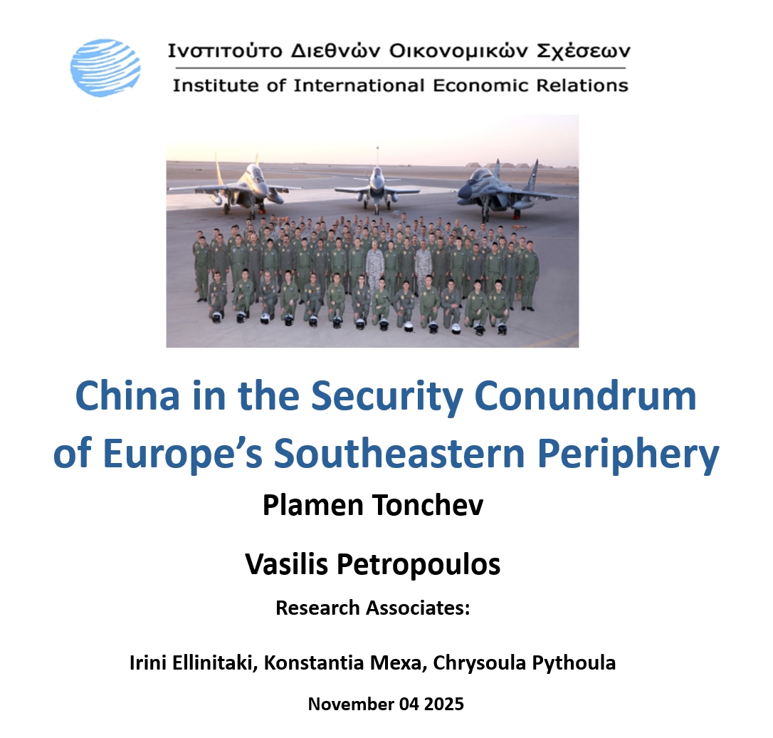 China in the Security Conundrum of Europe’s Southeastern Periphery ...